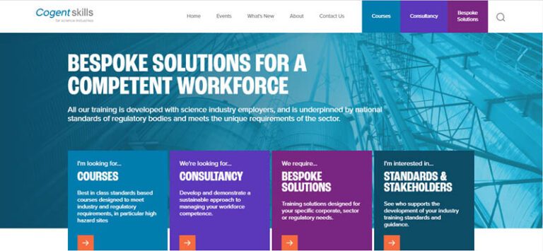 We have launched our brand new website! - Cogent Skills