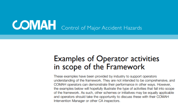 HSE Guide. The Process Safety Management industry training standards ...